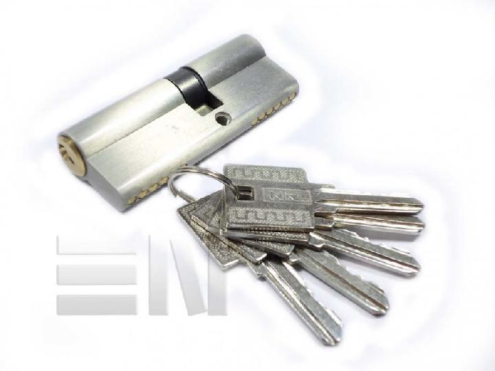 Cilindar za bravu 70mm/ cilindar brava s gumbom 5 ključa