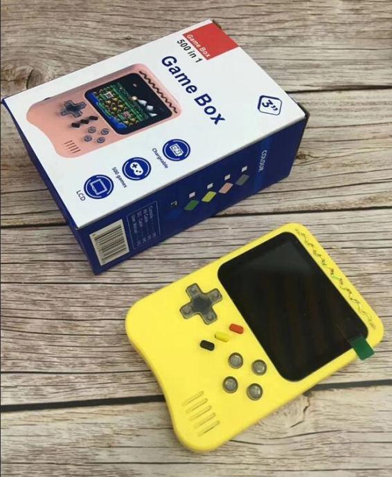 SUP Retro Classic Mini Game Console, 500 in 1 Game Box