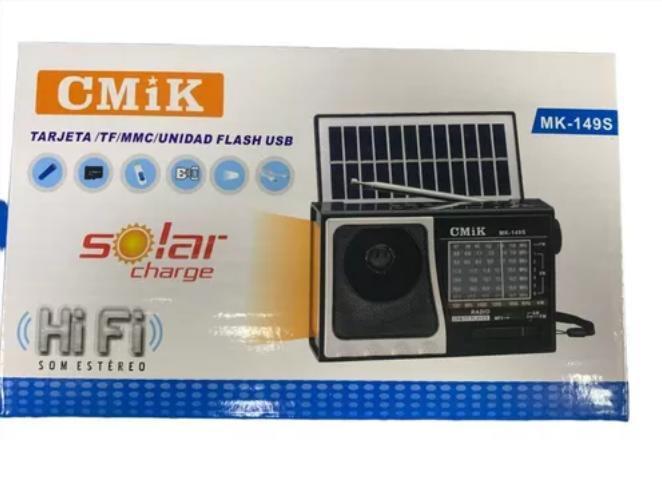 Bluetooth kamping solarni radio CMIK MK-149S USB / MP3 player